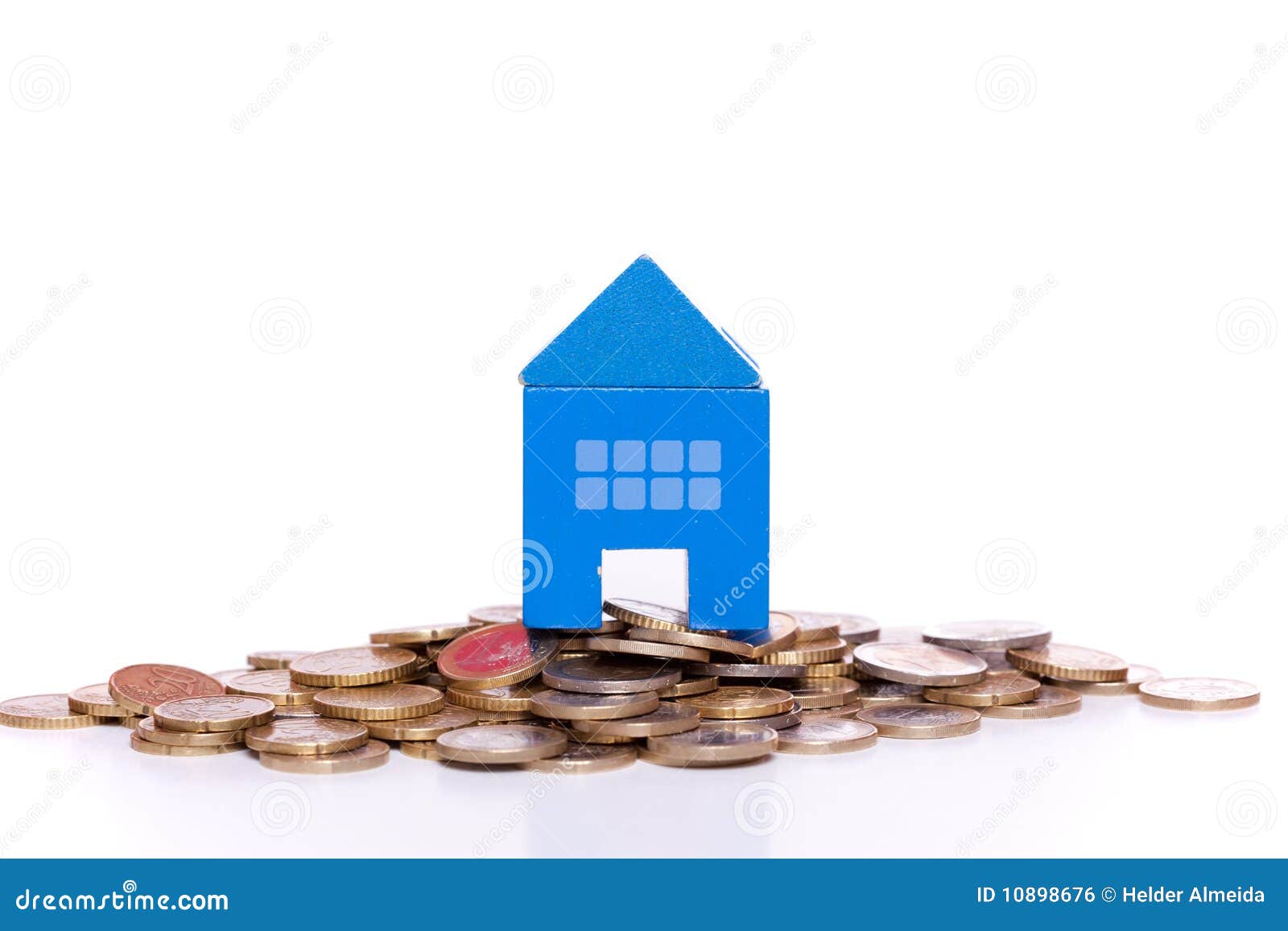 House investment stock photo. Image of cash, euro, building - 10898676