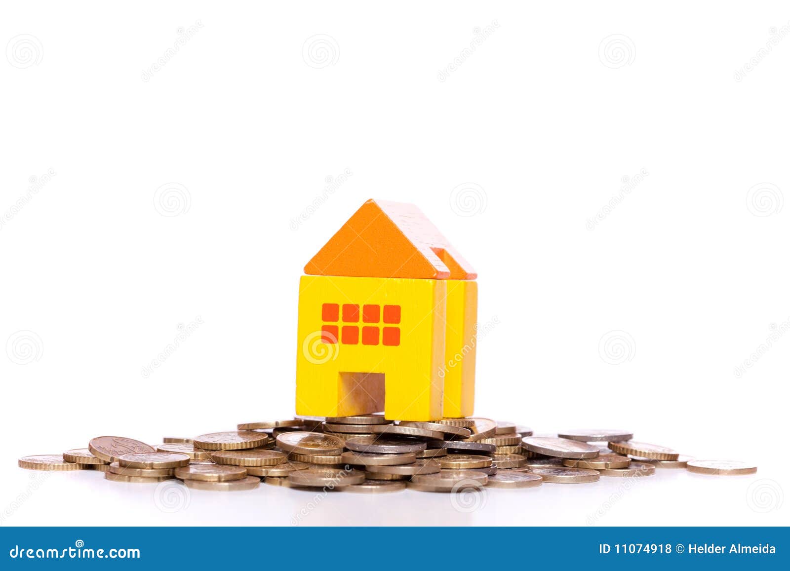 House investment stock photo. Image of golden, growth - 11074918