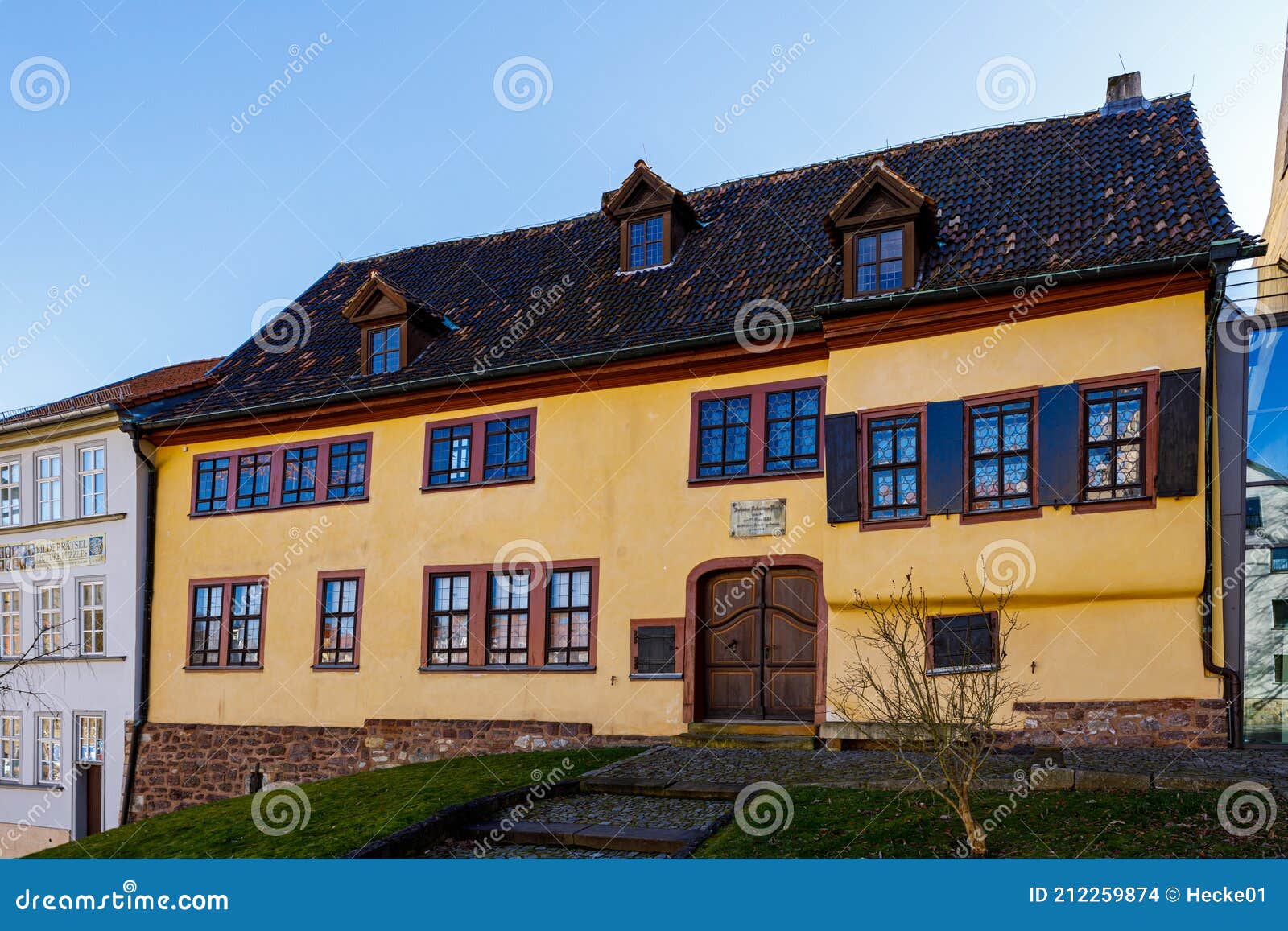 The House of Johann Sebastian Bach in Eisenach Thuringia Editorial ...