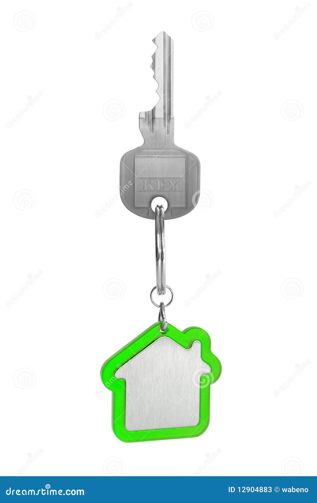 House key stock image. Image of broker, agent, isolated - 12904883