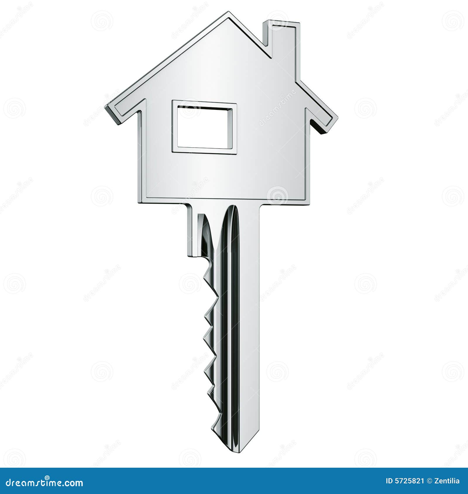 House key stock illustration. Illustration of home, rendering - 5725821