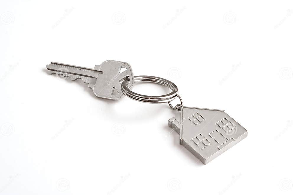 House Key stock image. Image of realtor, chain, house, door - 706603