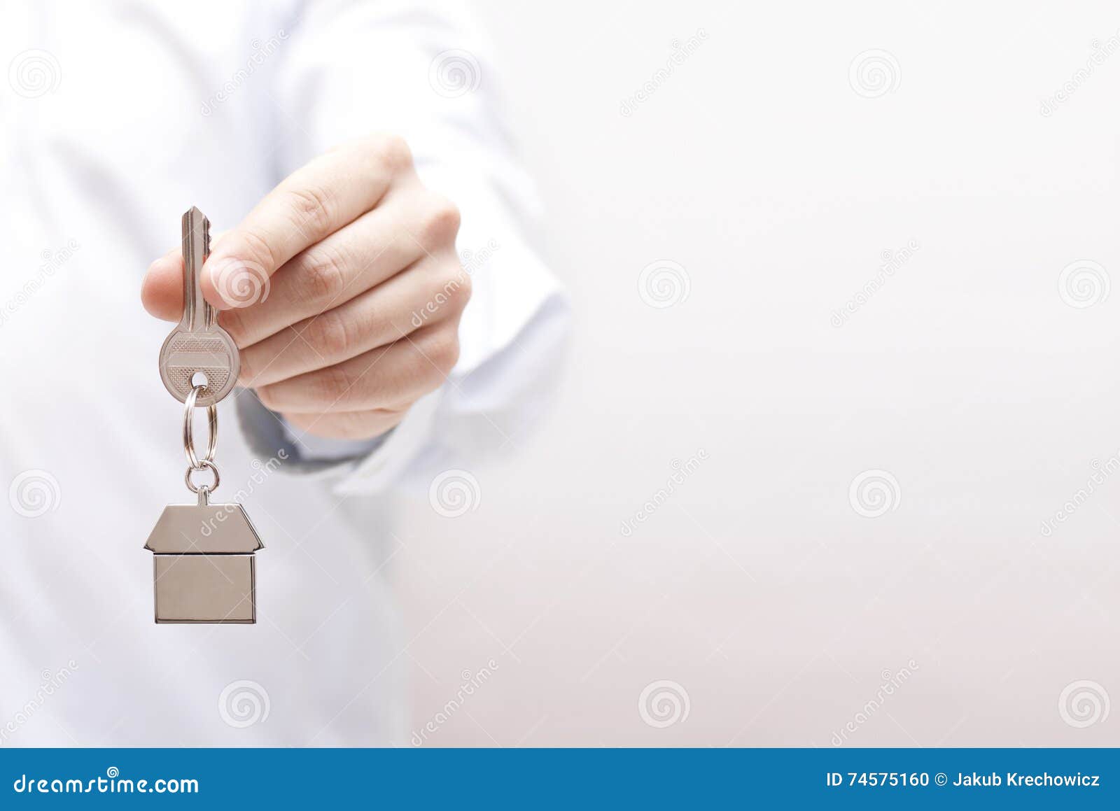 House key in hand stock photo. Image of home, housing - 74575160