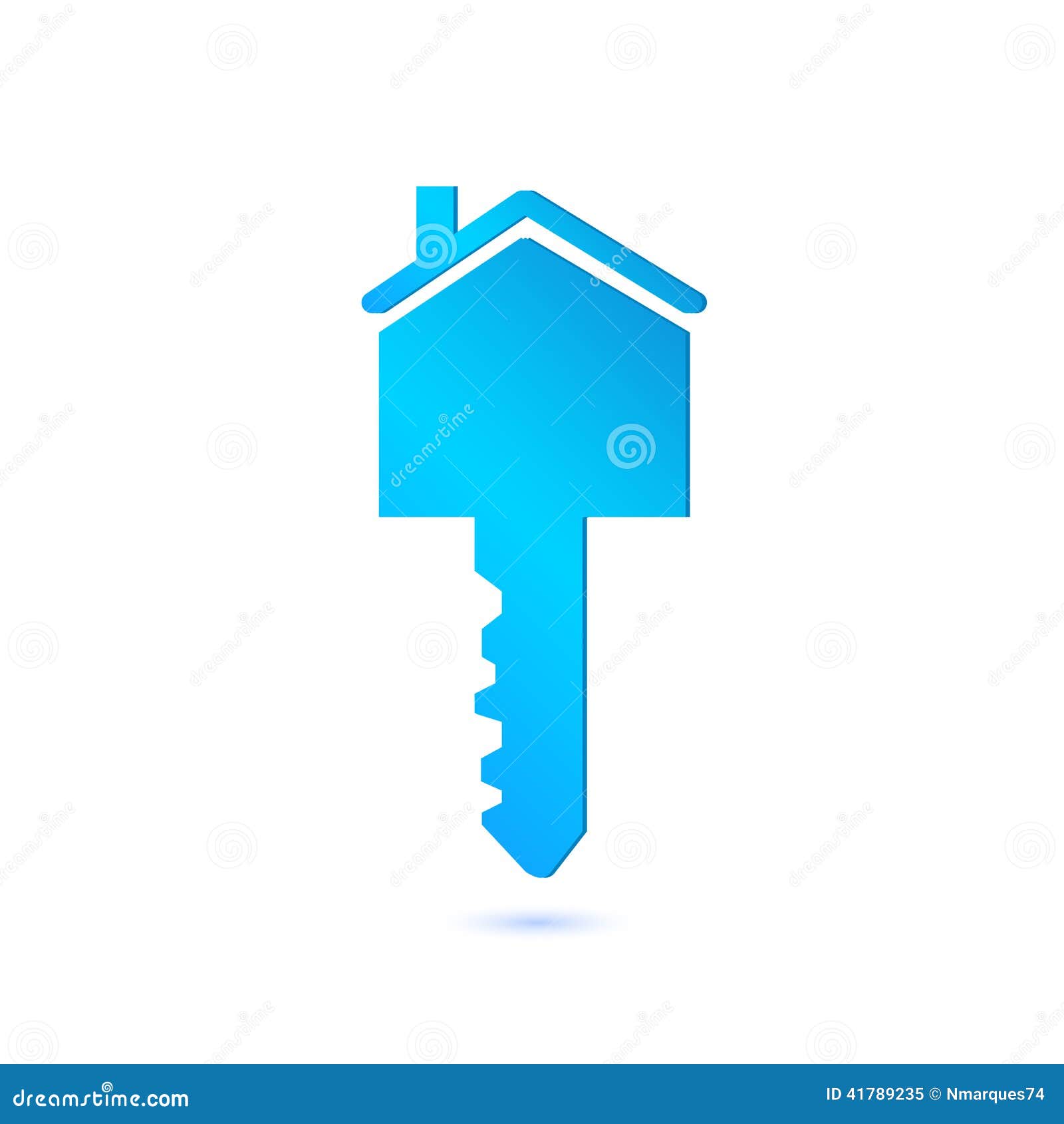 House Key stock vector. Illustration of real, design - 41789235