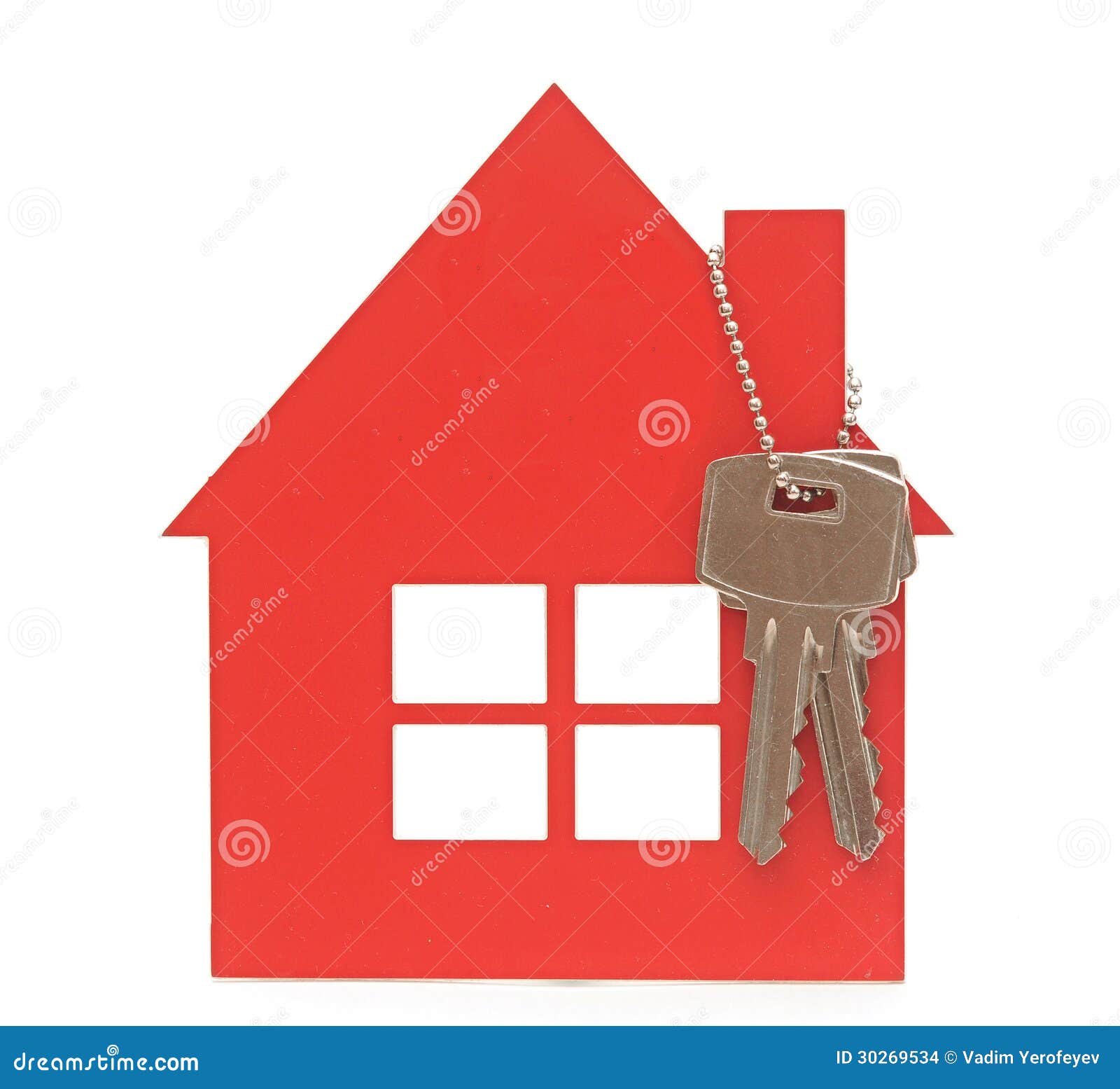 Red home estate security stock photo. Image of open, housing - 30269534