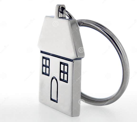 House key ring stock photo. Image of garage, home, ring - 13465132