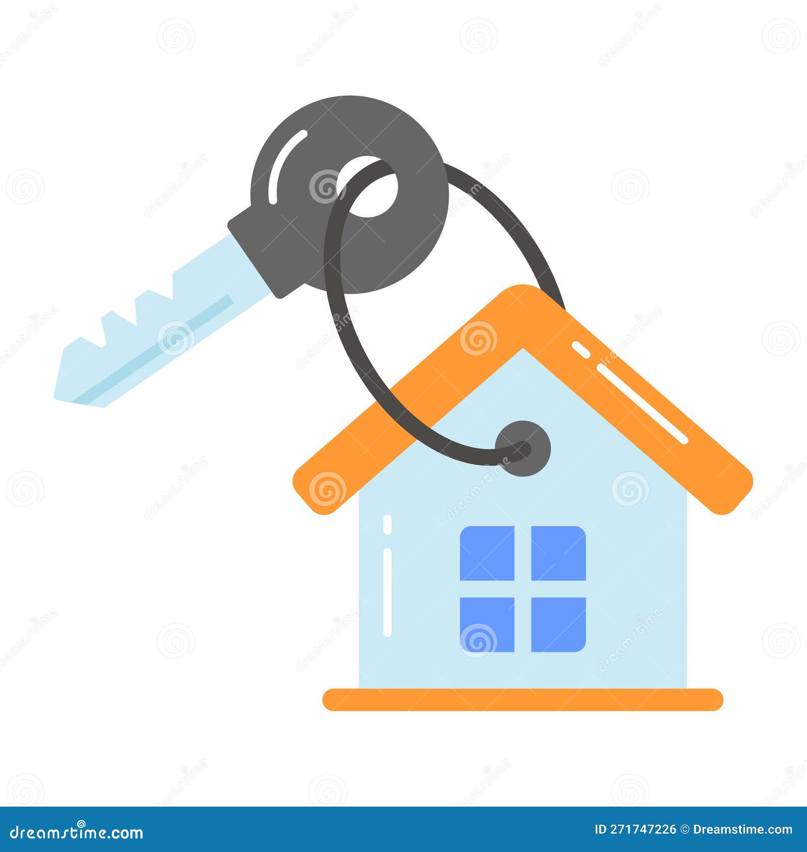 House Key Vector Design in Modern Style, Real Estate Icon Stock Vector ...