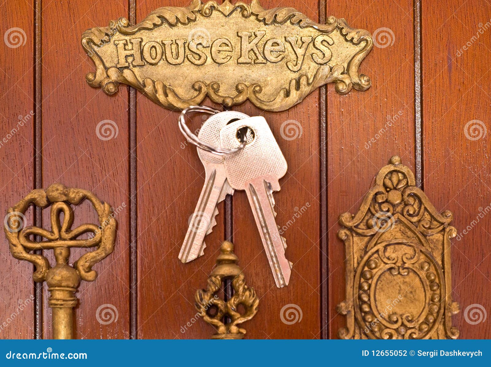 House keys stock photo. Image of silver, entrance, isolated - 12655052