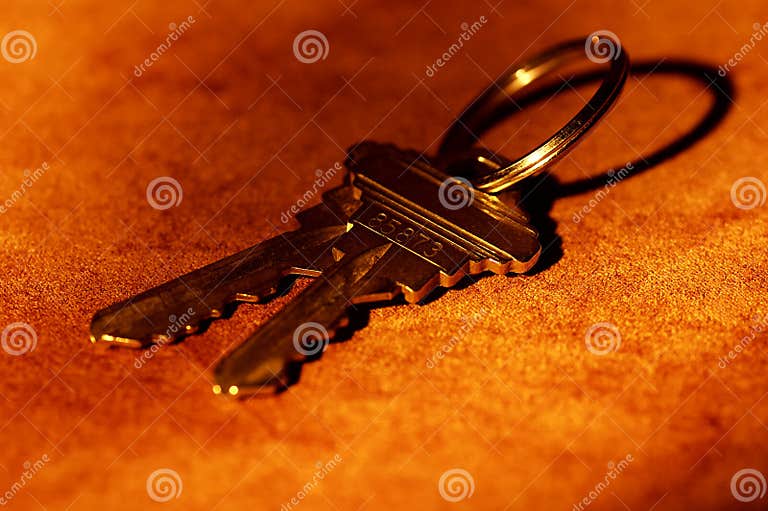 House Keys stock image. Image of open, keyring, lock, door - 326457