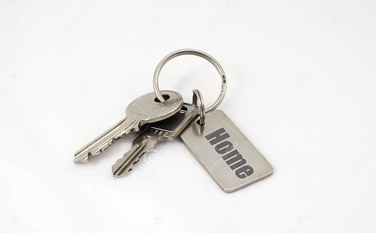 House keys. stock image. Image of metal, open, door, metallic - 395341