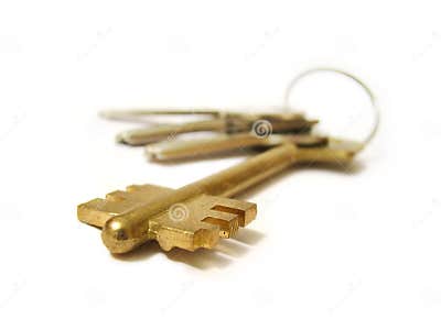 House keys stock photo. Image of structure, unit, unlocking - 5695624