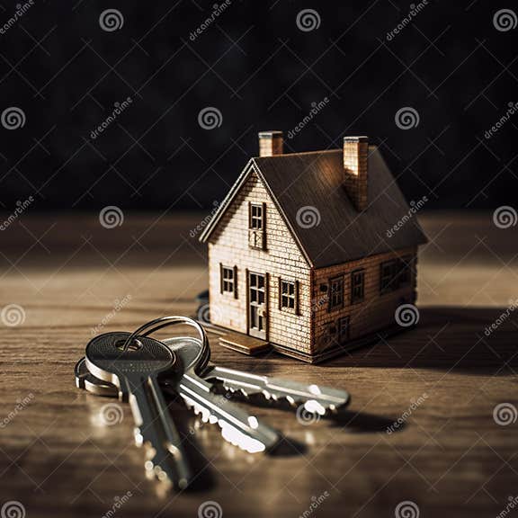 House Keys House Key House and Keys Stock Illustration - Illustration ...