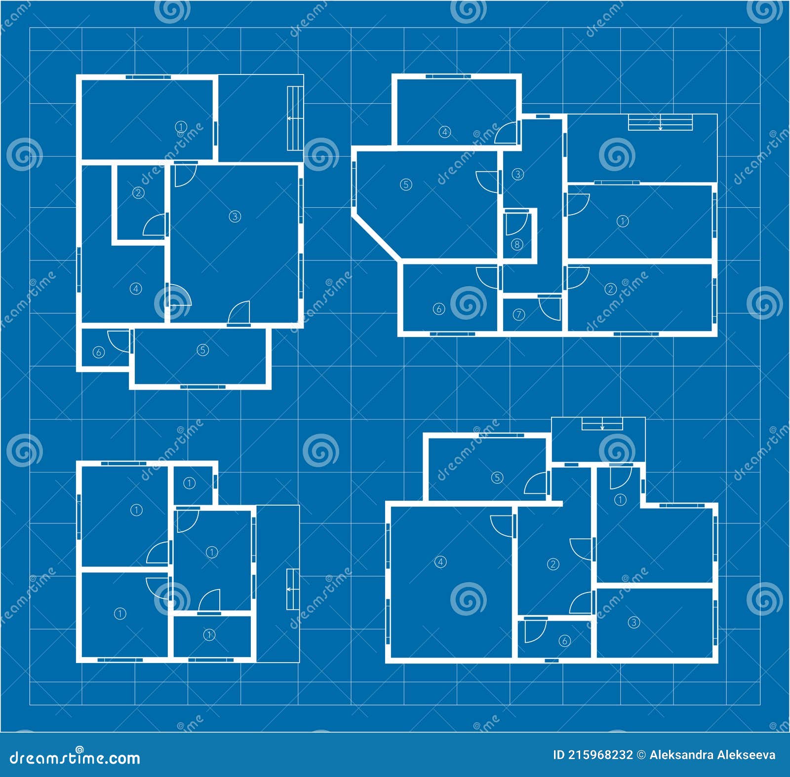 House Layout Design Blueprint Royalty-Free Stock Photography ...