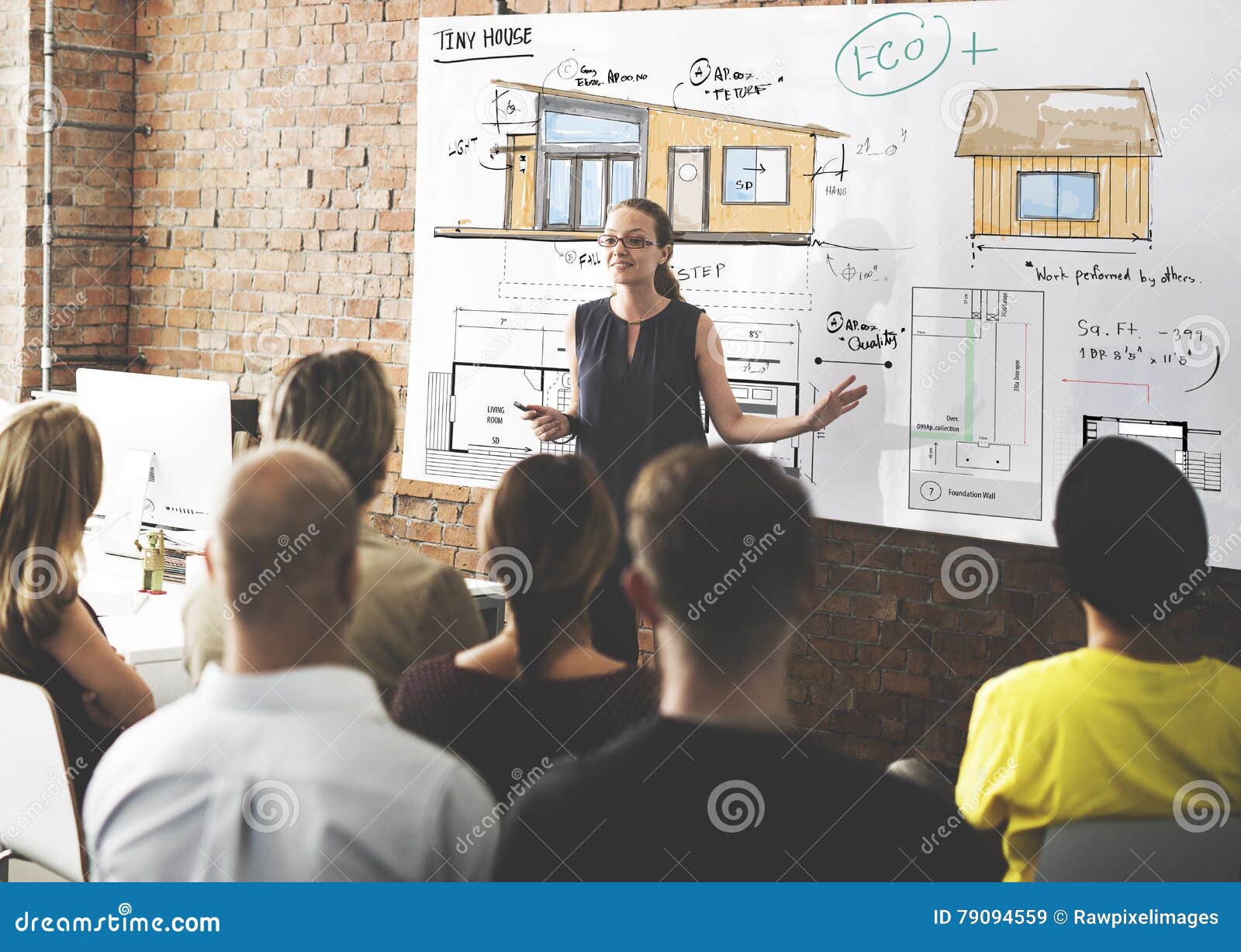 House Layout Floorplan Blueprint Sketch Concept Royalty-Free Stock ...