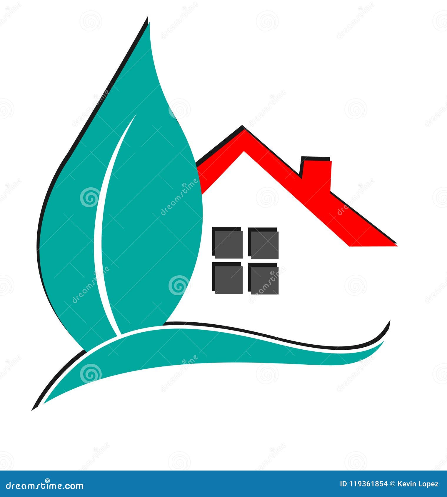 House and Leaf Logo Vector Real Estate Concept Stock Vector ... House and Leaf Logo Vector Real Estate Concept Stock Vector ...