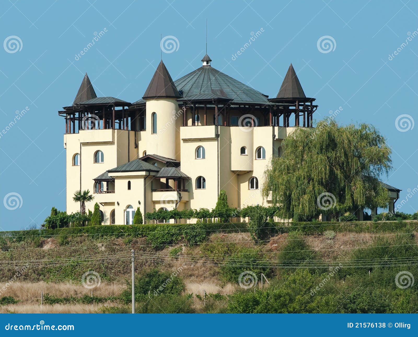 House Like a Castle stock photo. Image of bulgarian, built - 21576138