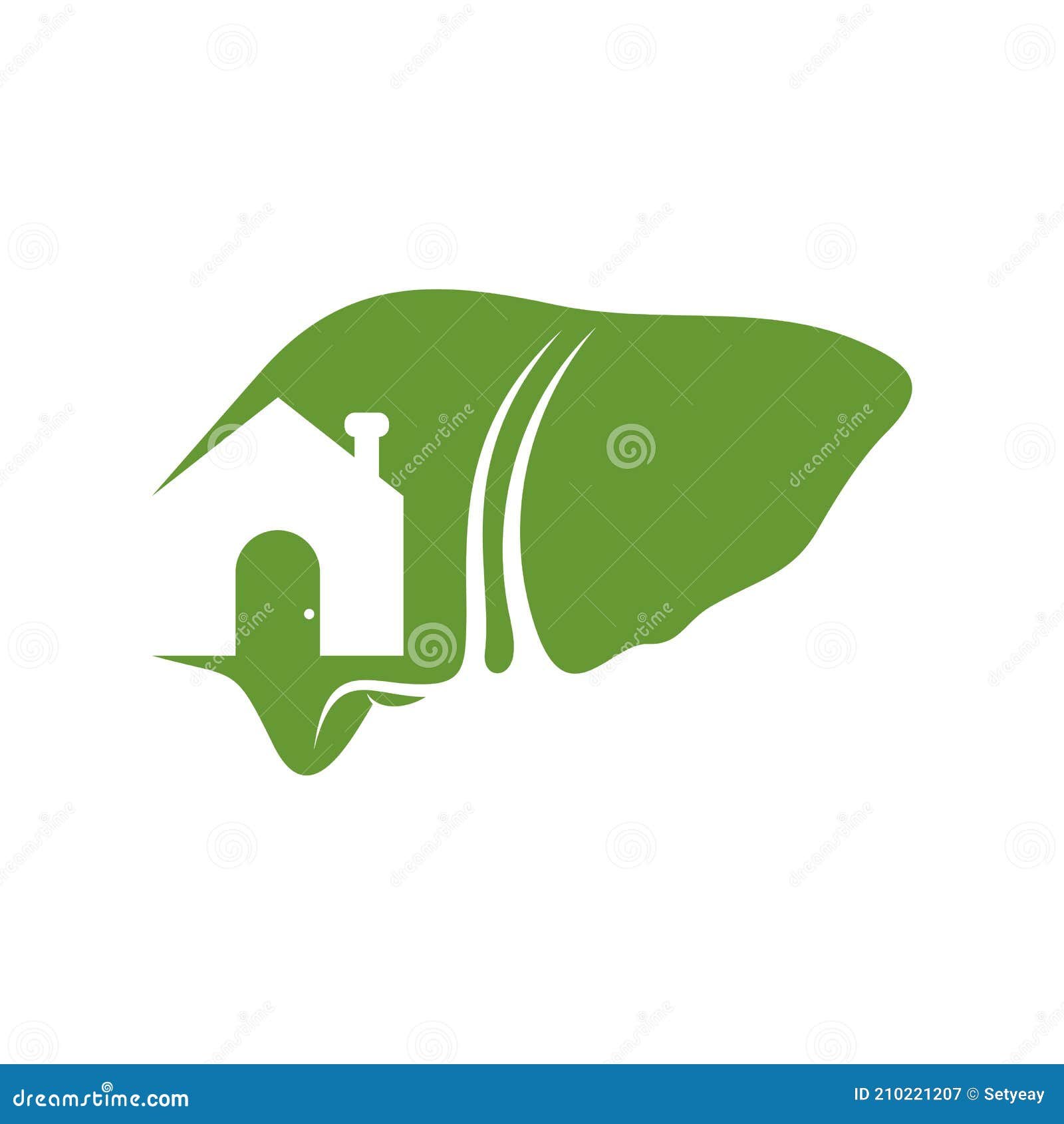 House Liver Logo Vector Template, Creative Liver Logo Design Concepts ...
