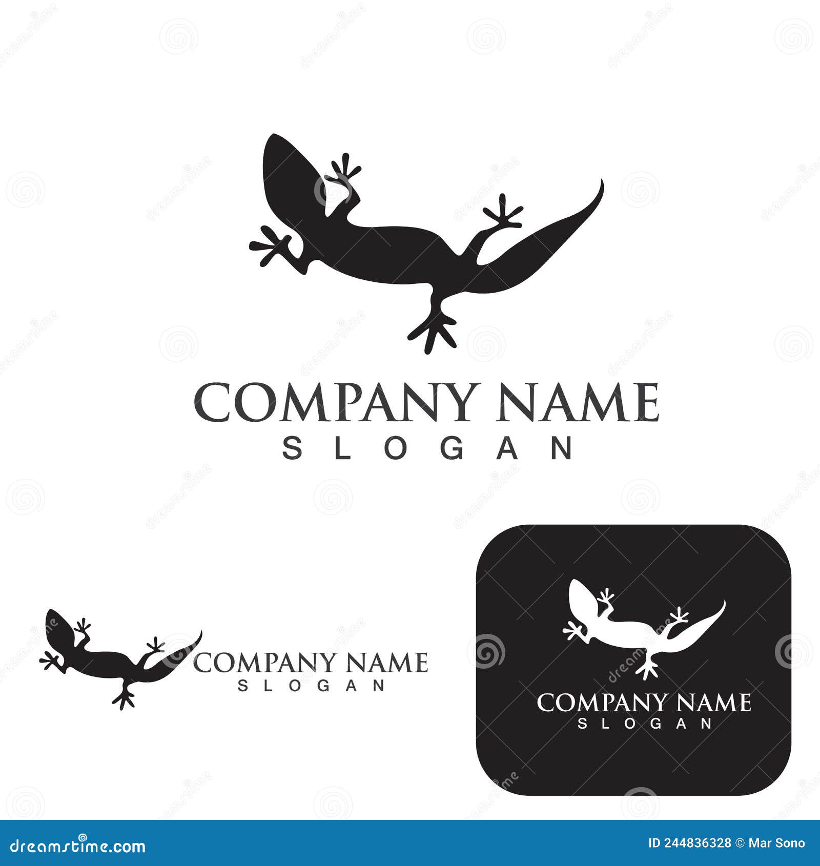 House Lizard Vector Print Template Stock Vector - Illustration of house ...