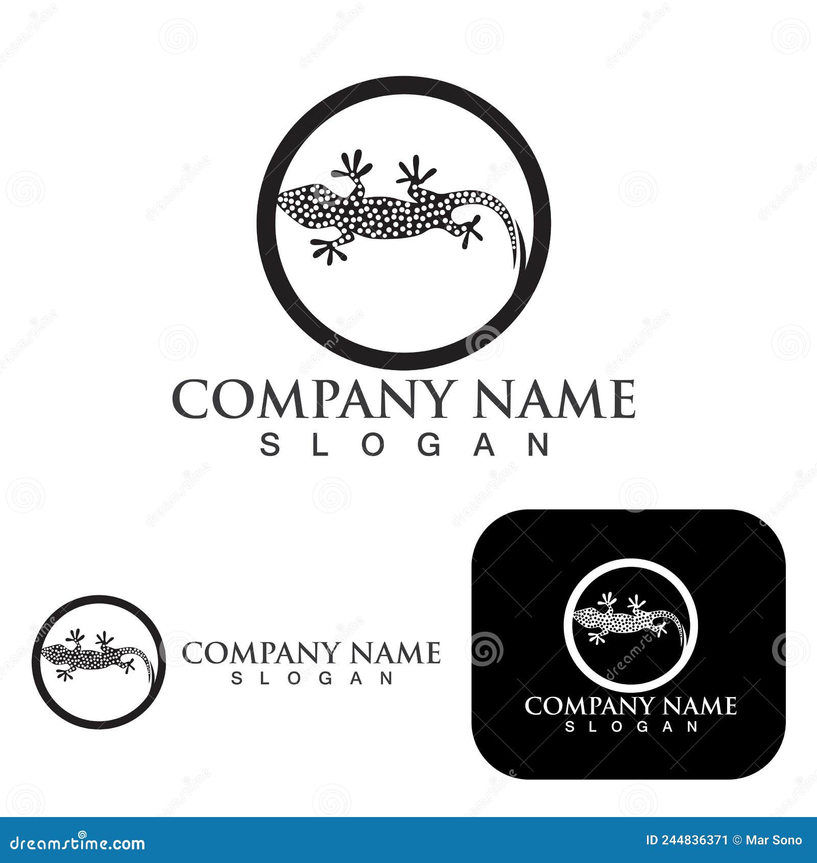 House Lizard Vector Print Template Stock Vector - Illustration of ...