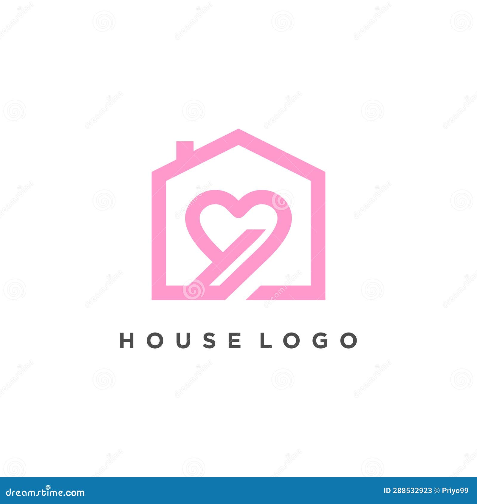 House Logo Design Vector with Modern Simple Concept Stock Vector ...