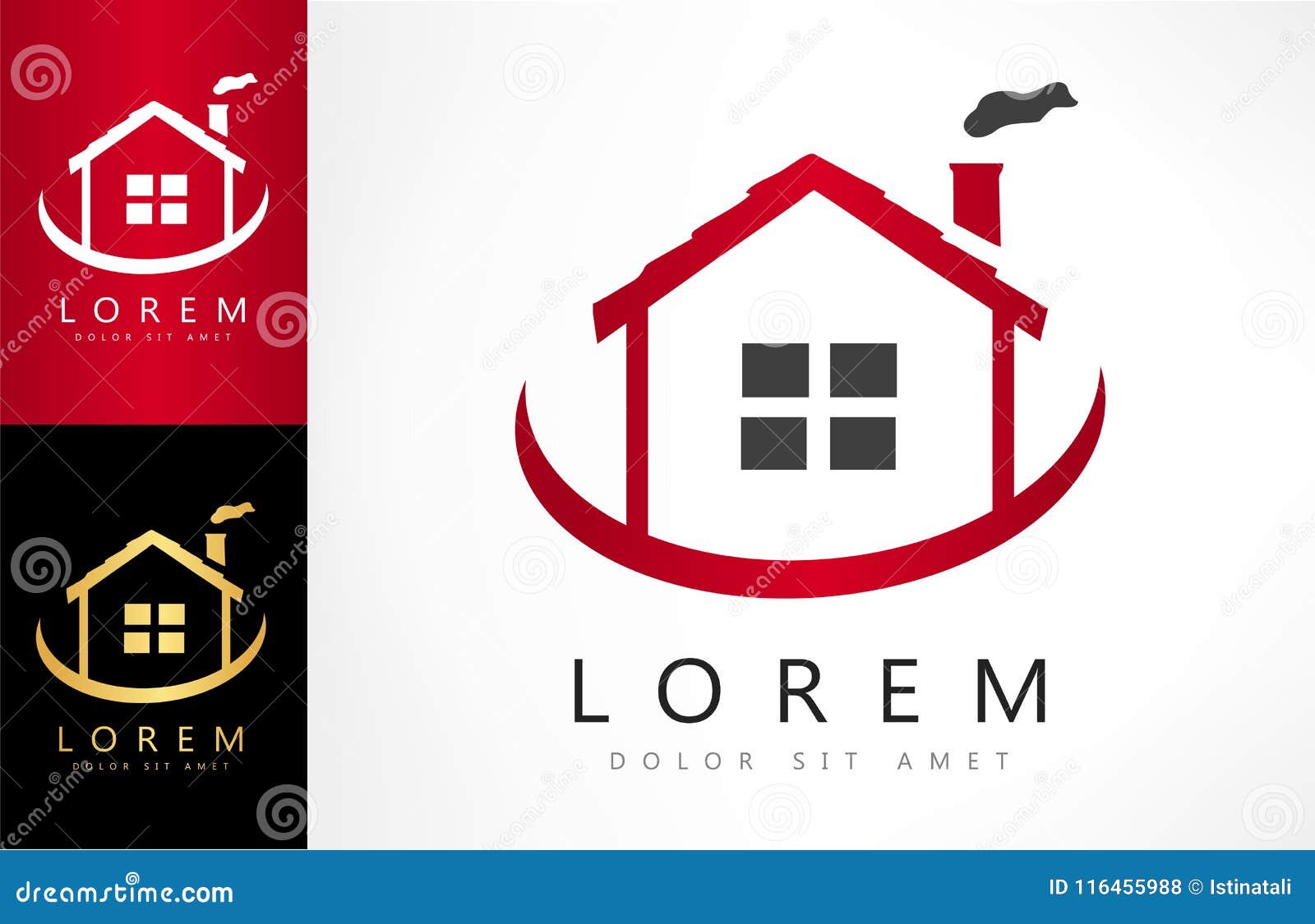 House logo vector stock vector. Illustration of estate - 116455988