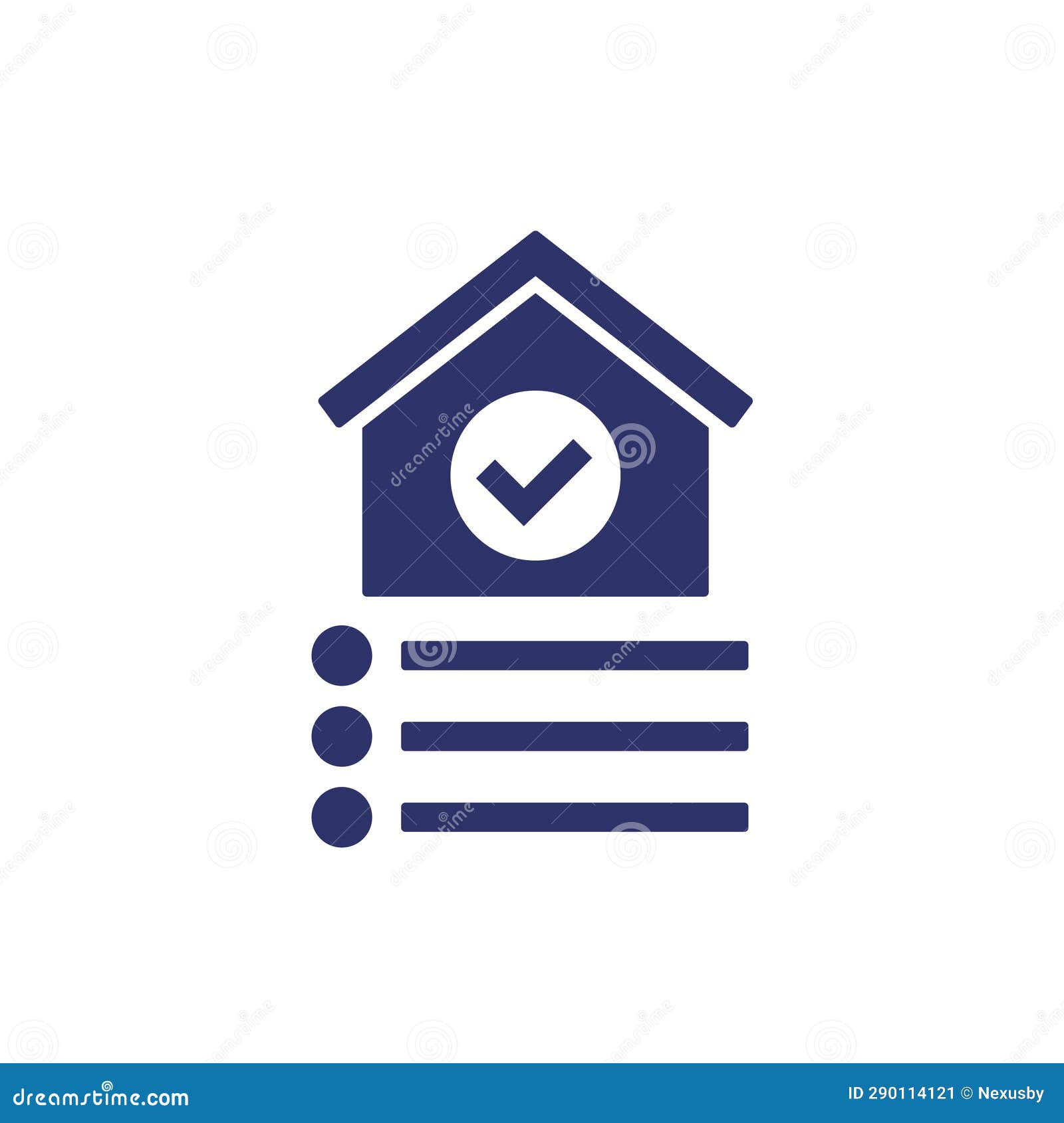 House Maintenance Icon on White Stock Vector - Illustration of property ...