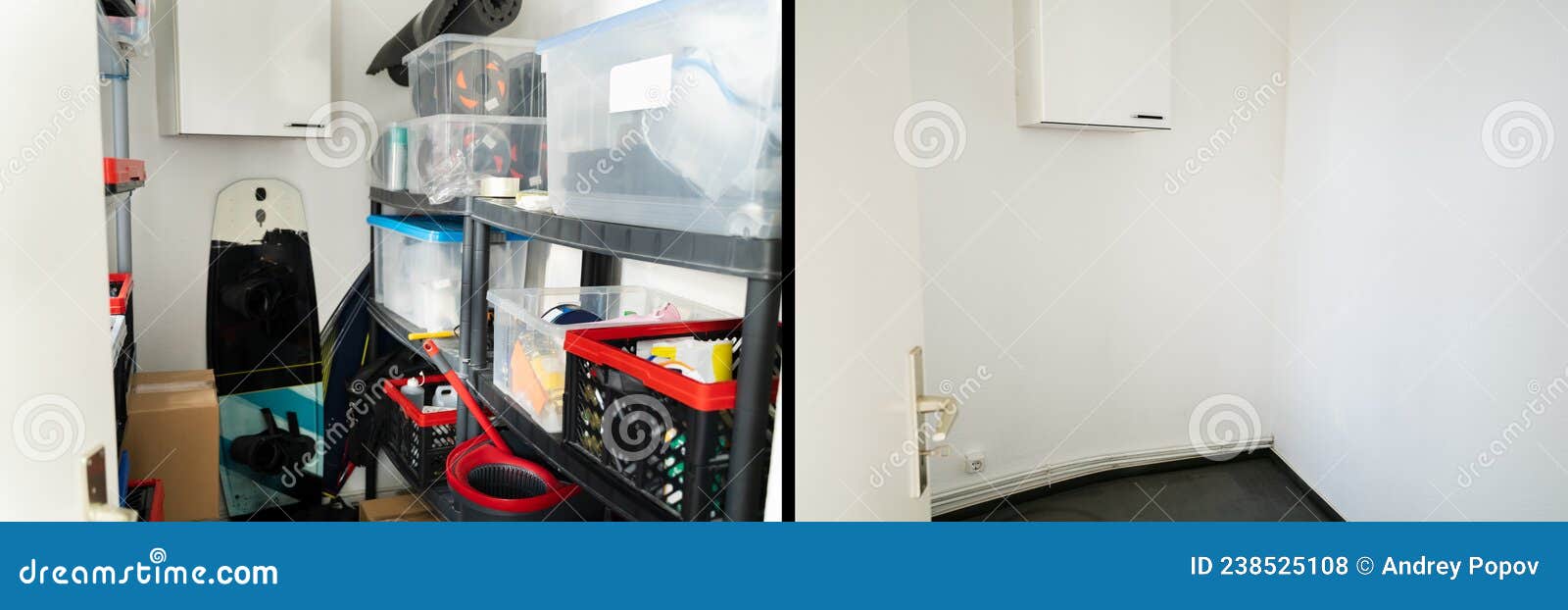 House Mess and Junk Declutter Stock Photo - Image of modern, home ...