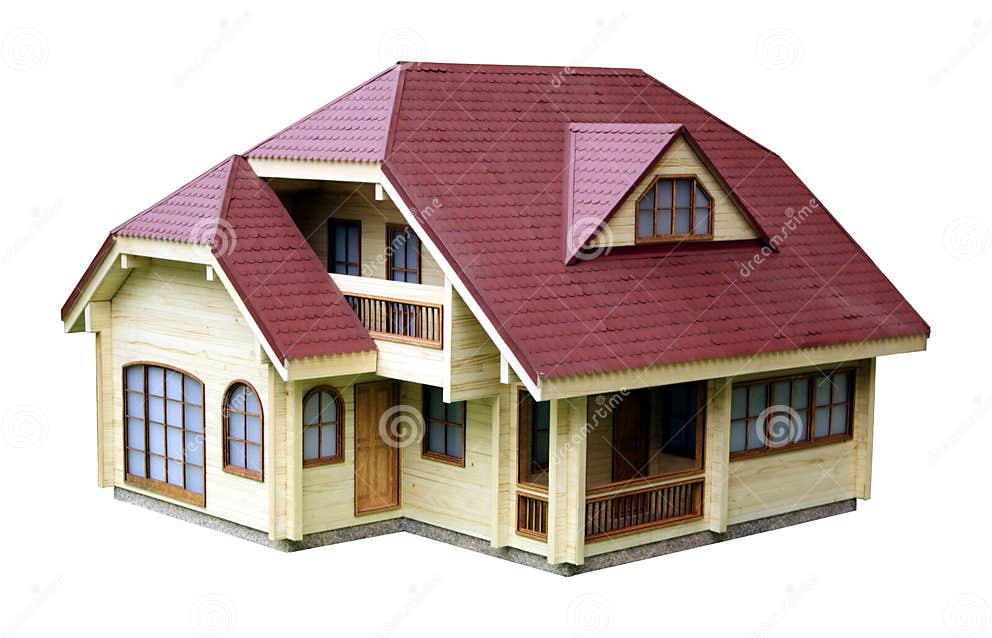 House model stock photo. Image of ecological, arhitecture - 16583322