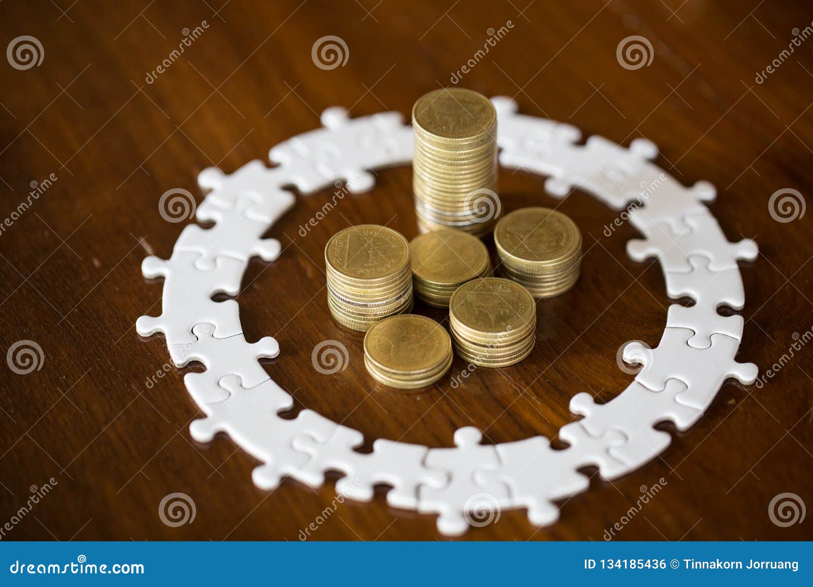 Stack Of Jigsaw Puzzle Pieces Stock Photo | CartoonDealer.com #11432124