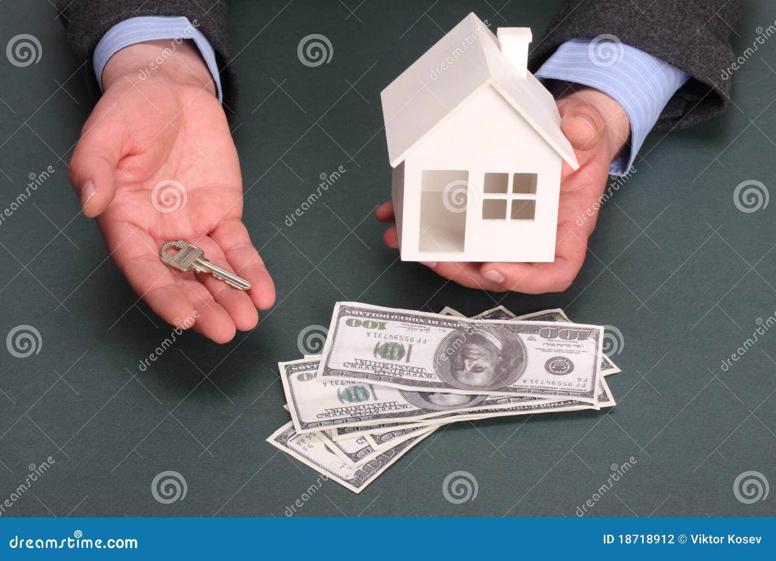 House and money stock photo. Image of people, open, sale - 18718912