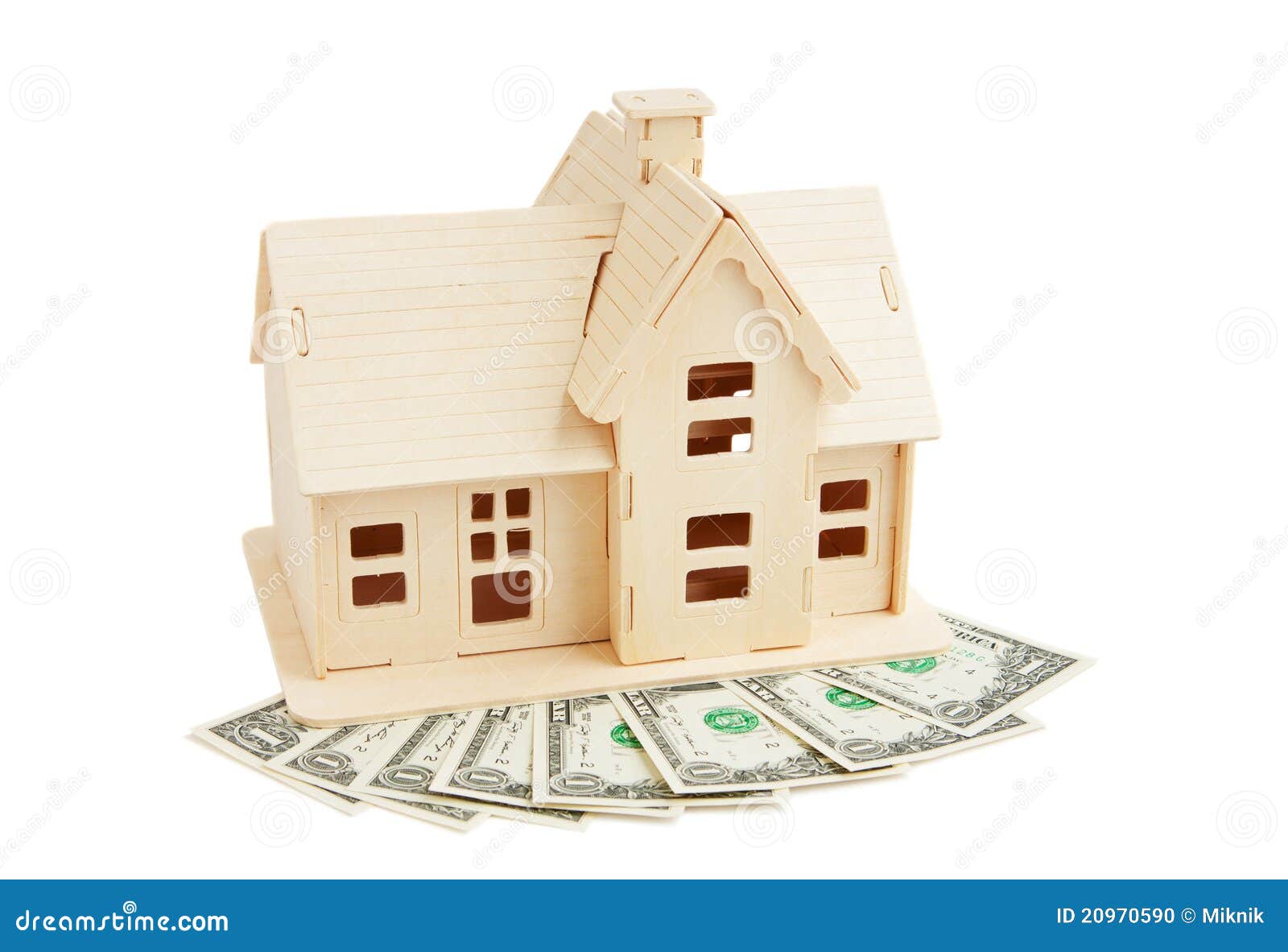 House on the money stock photo. Image of finance, structure - 20970590
