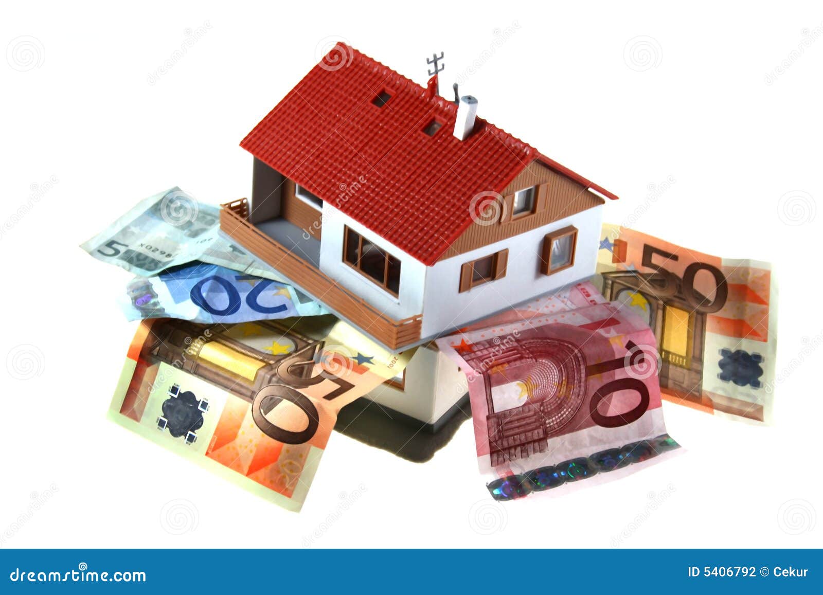 House with money stock photo. Image of design, backgrounds - 5406792