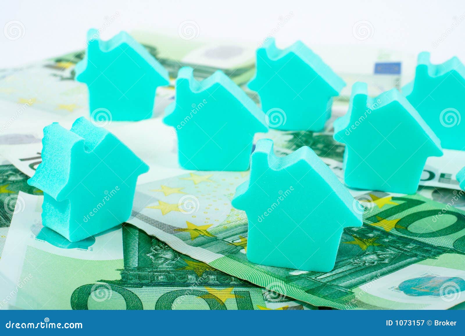 House on money background stock image. Image of diagram - 1073157