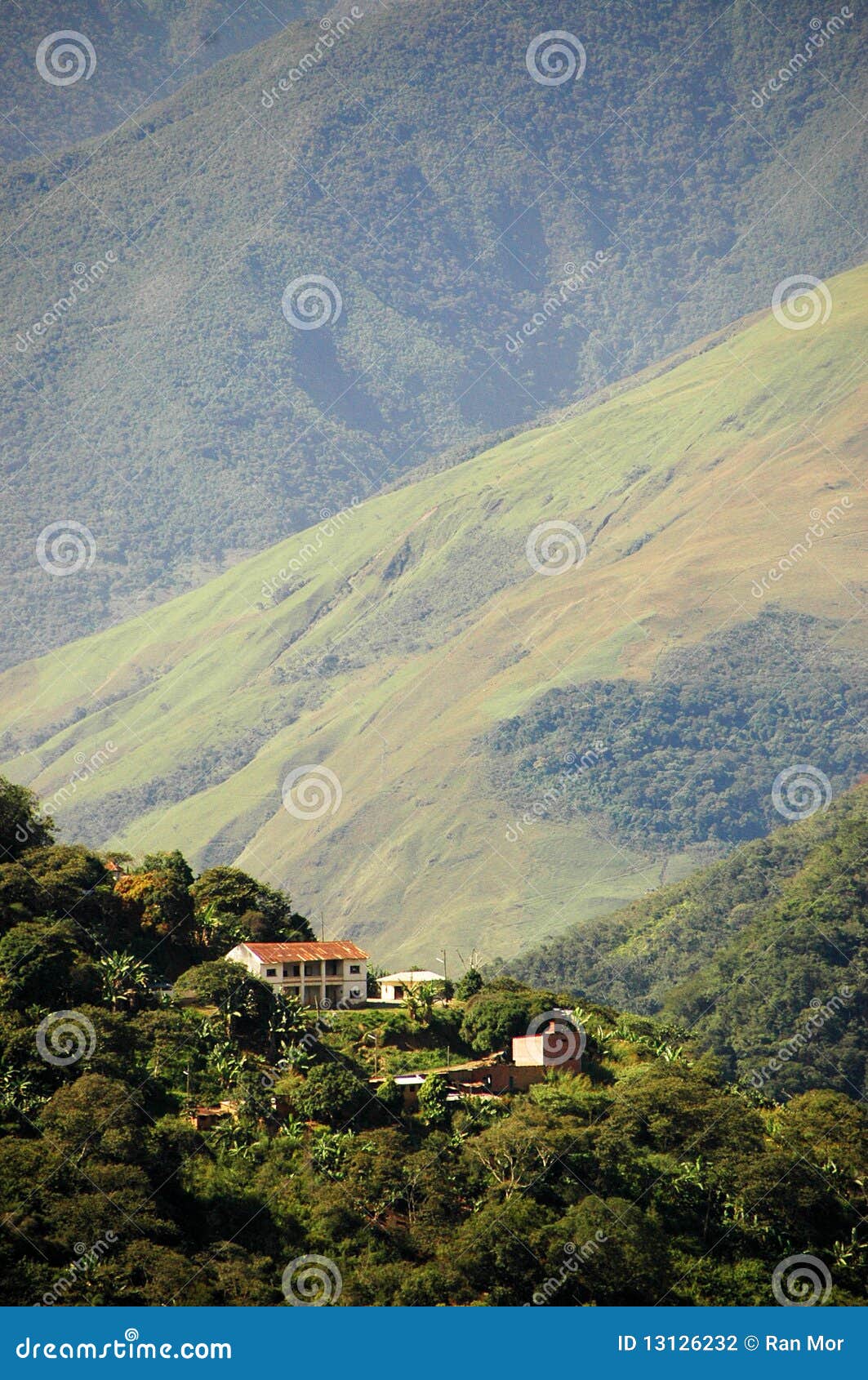 House in the Mountains stock photo. Image of exterior - 13126232