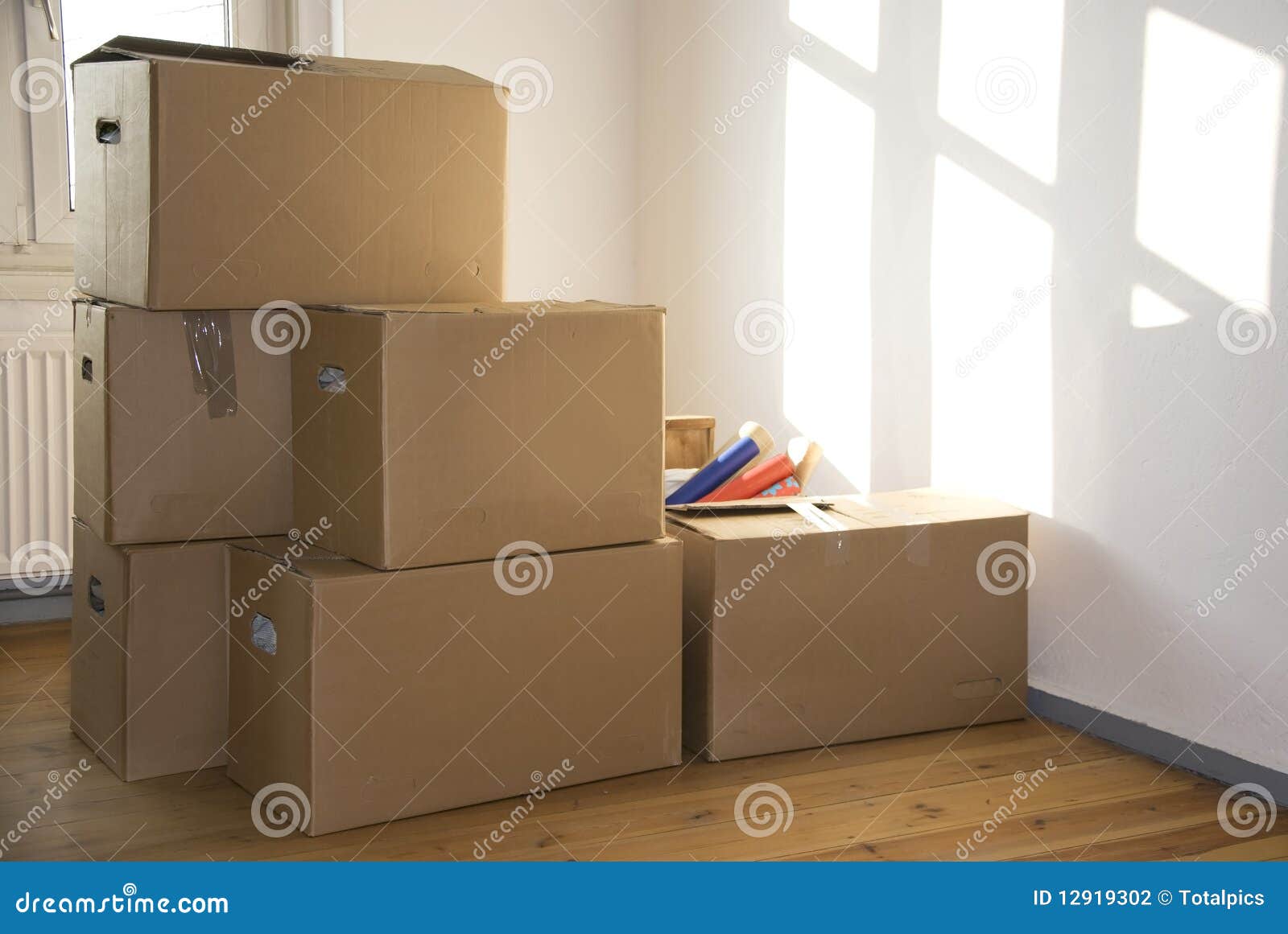 House moving stock photo. Image of cardboard, house, relocation - 12919302