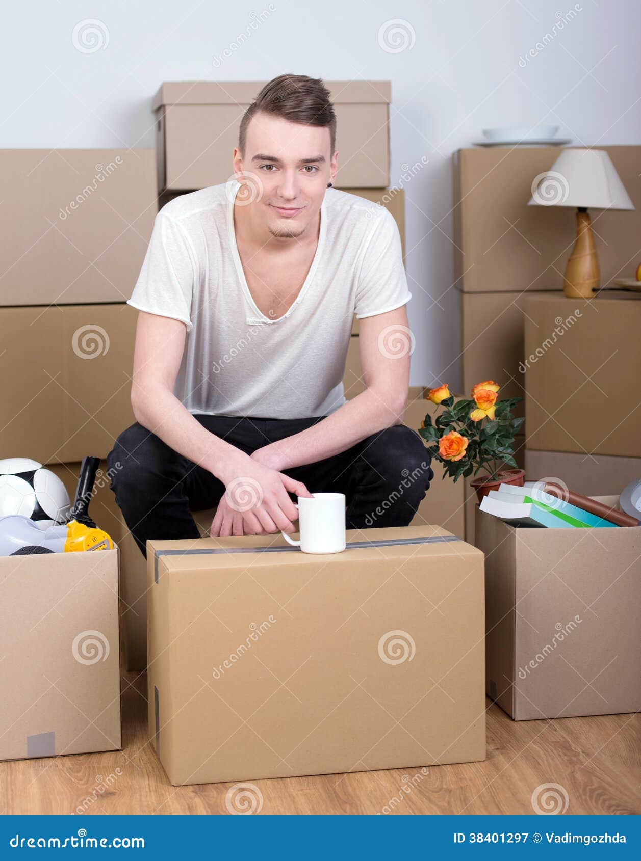 House Moving stock image. Image of looking, domicile - 38401297