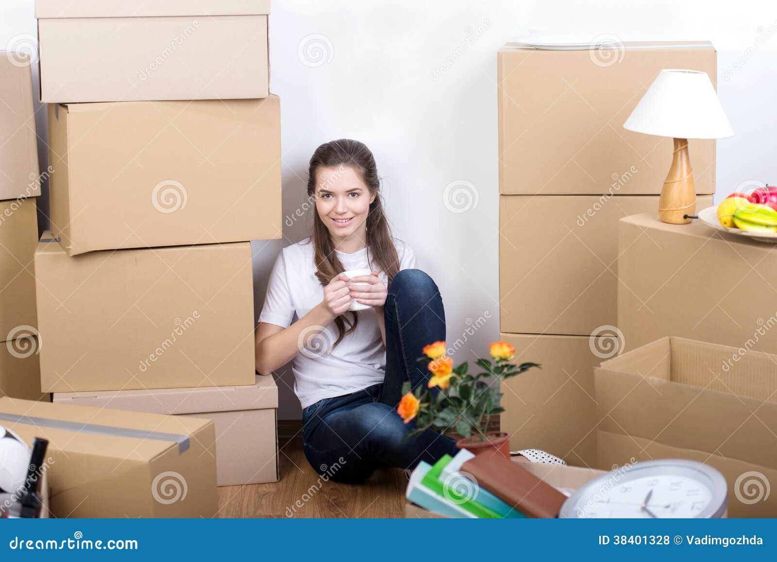 House Moving stock photo. Image of apartment, lounge - 38401328