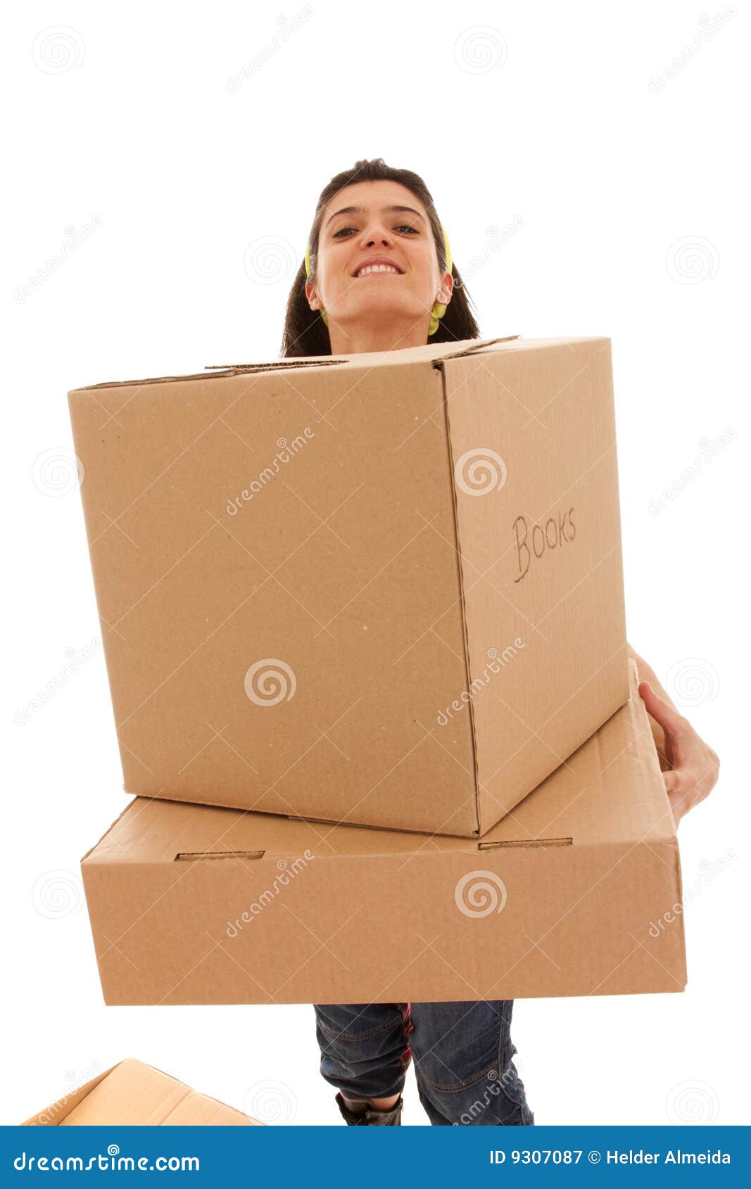 House moving stock image. Image of happiness, hold, cheerful - 9307087