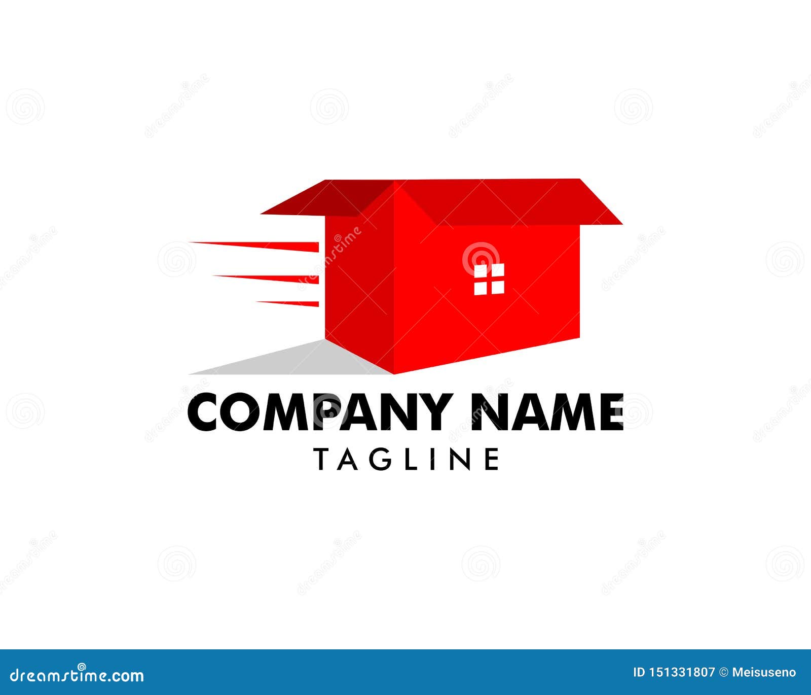 House Moving Logo Design Template Stock Vector - Illustration of ...