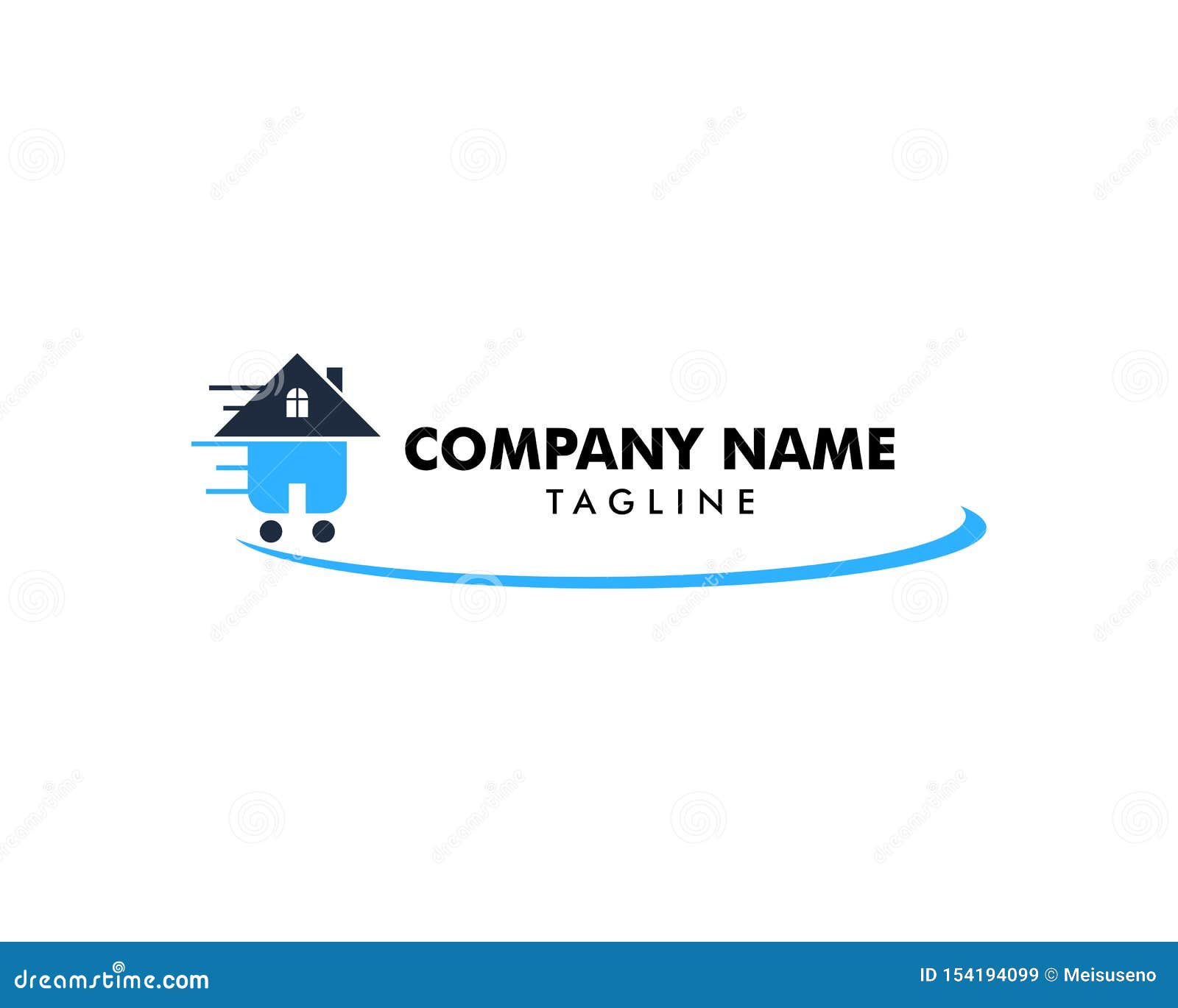 House Moving Logo Design Template Stock Vector - Illustration of logo ...