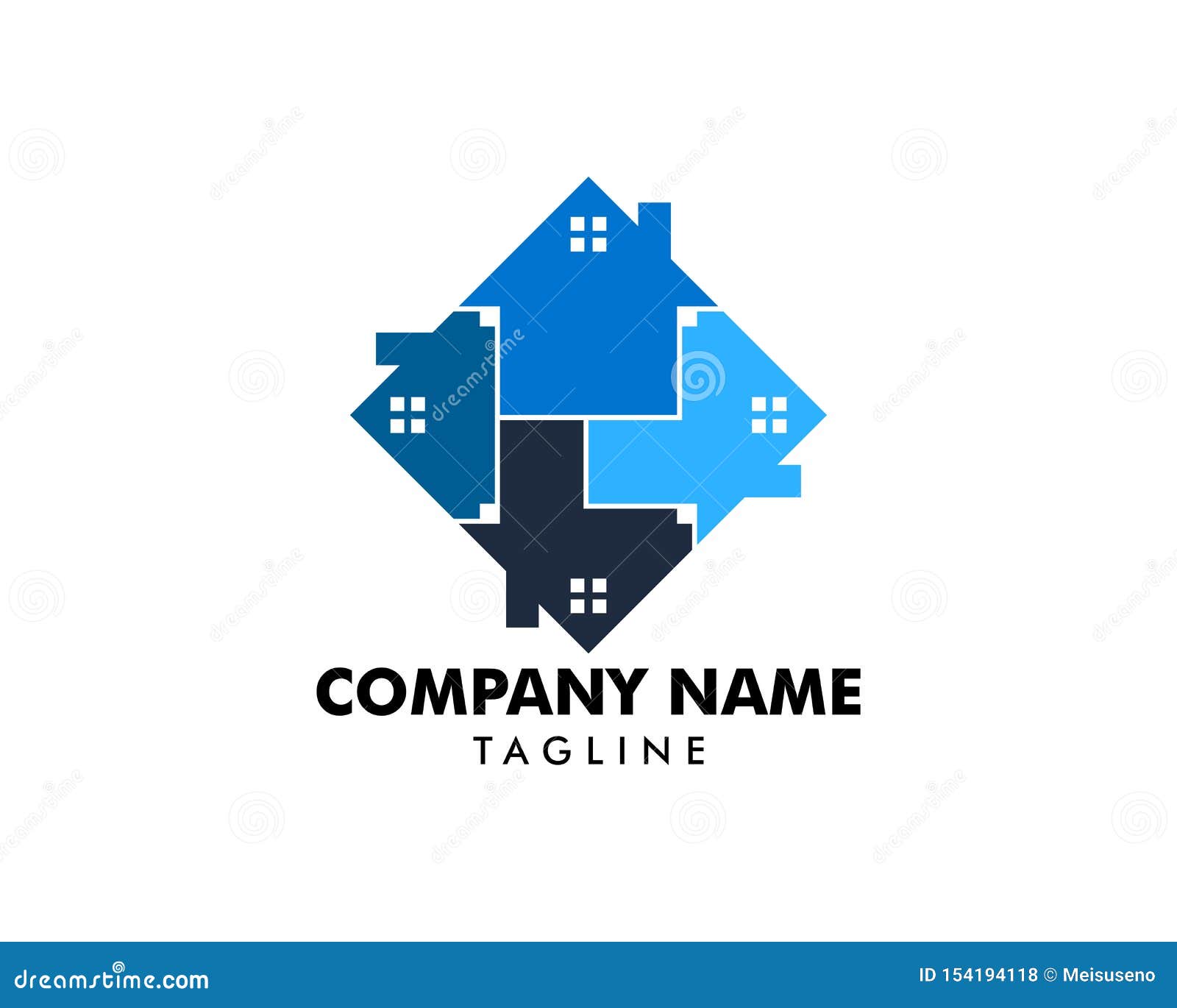 House Moving Logo Design Template Stock Vector - Illustration of ...
