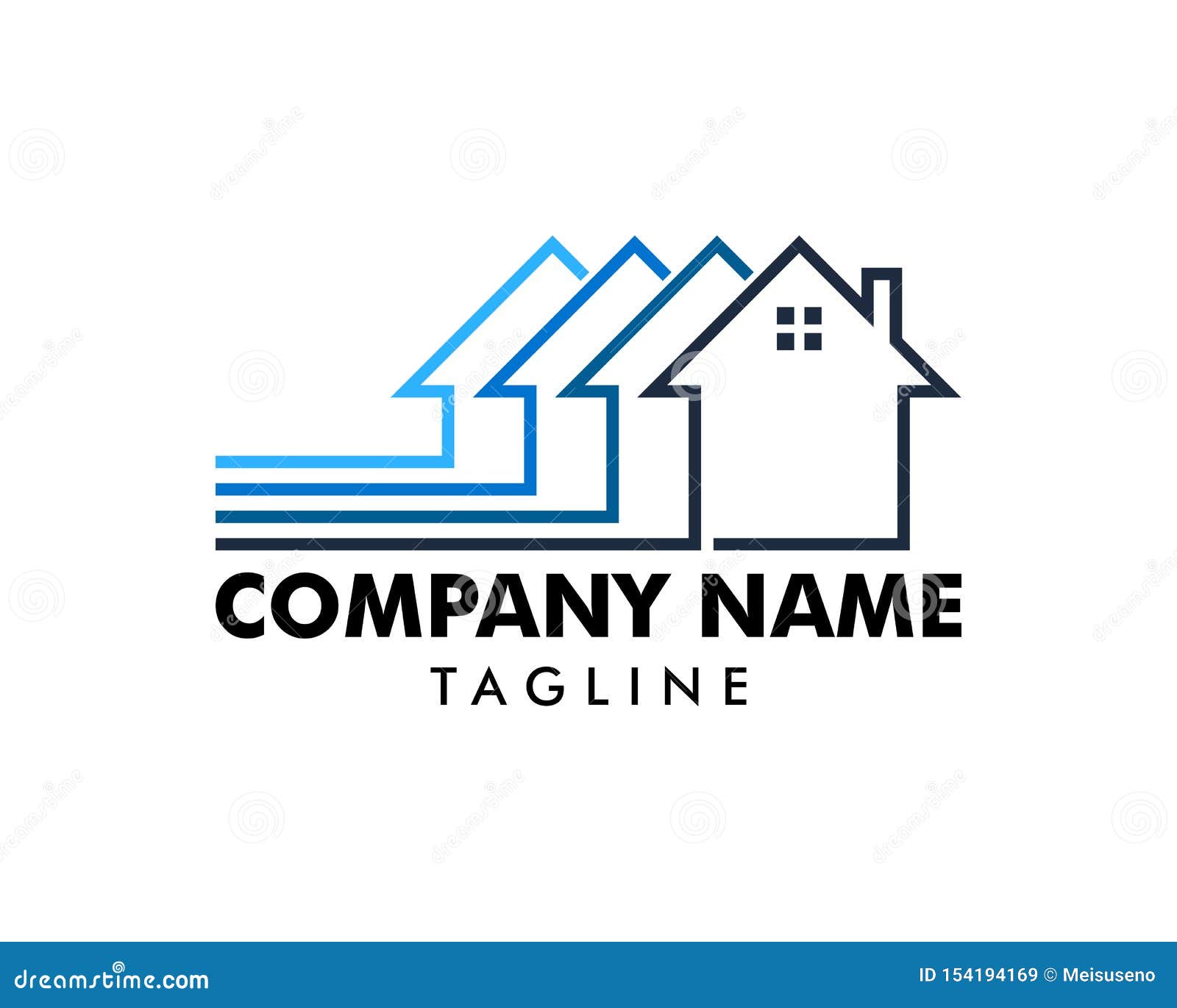 House Moving Logo Design Template Stock Vector - Illustration of modern ...
