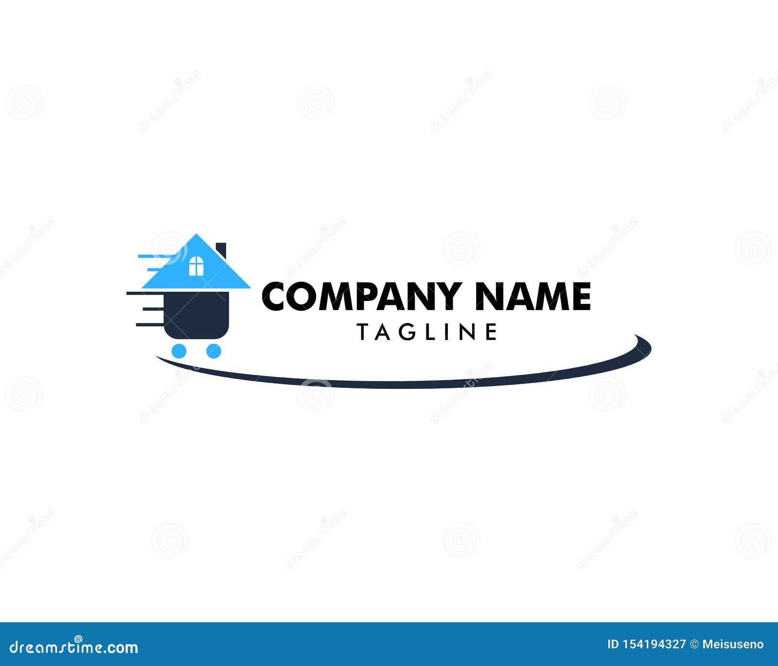 House Moving Logo Design Template Stock Vector - Illustration of ...