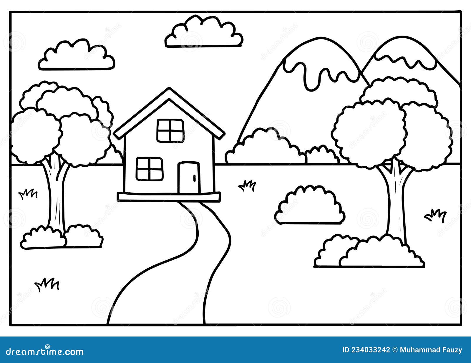 Outline Drawings Of Nature