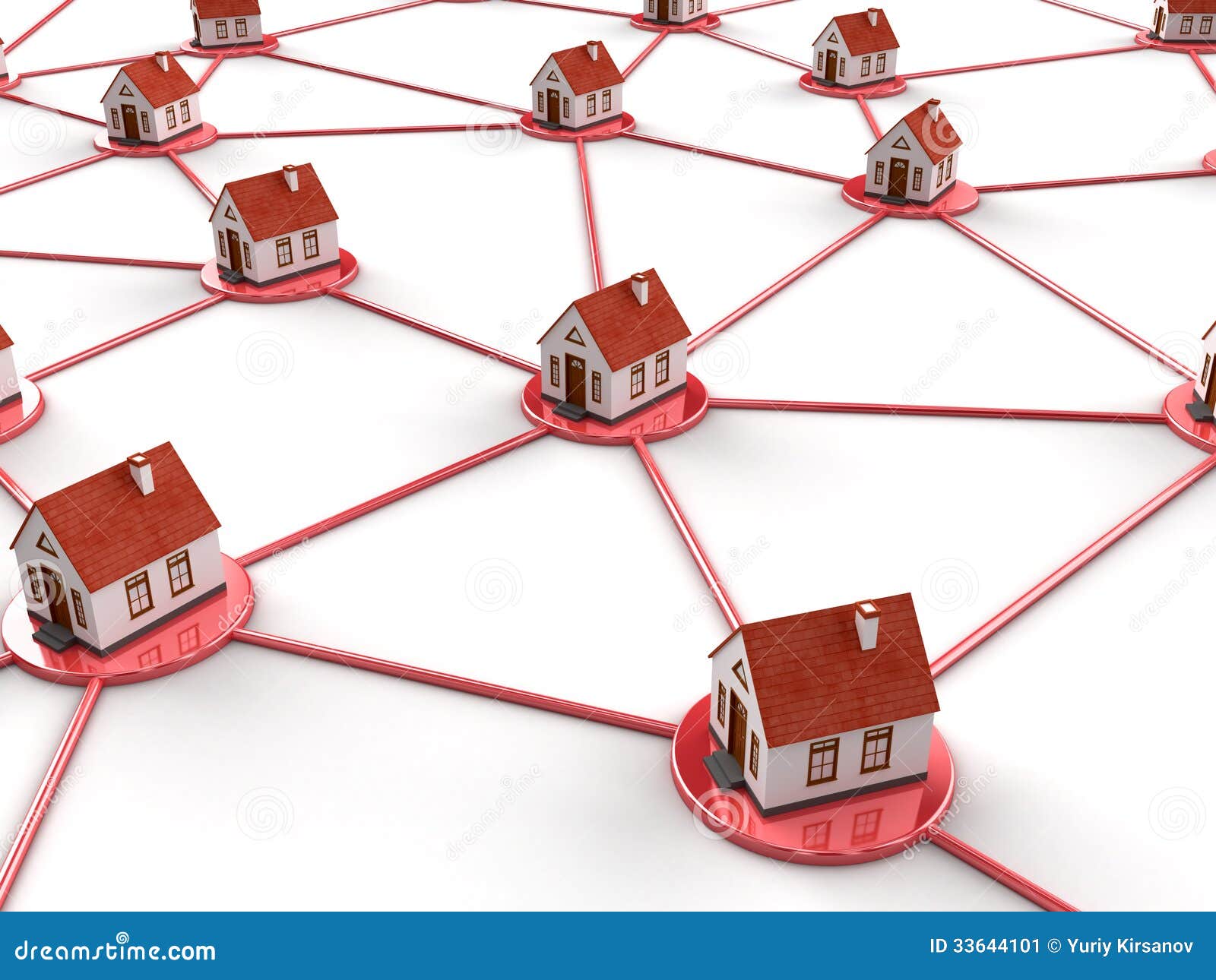 House Network stock illustration. Illustration of communications - 33644101