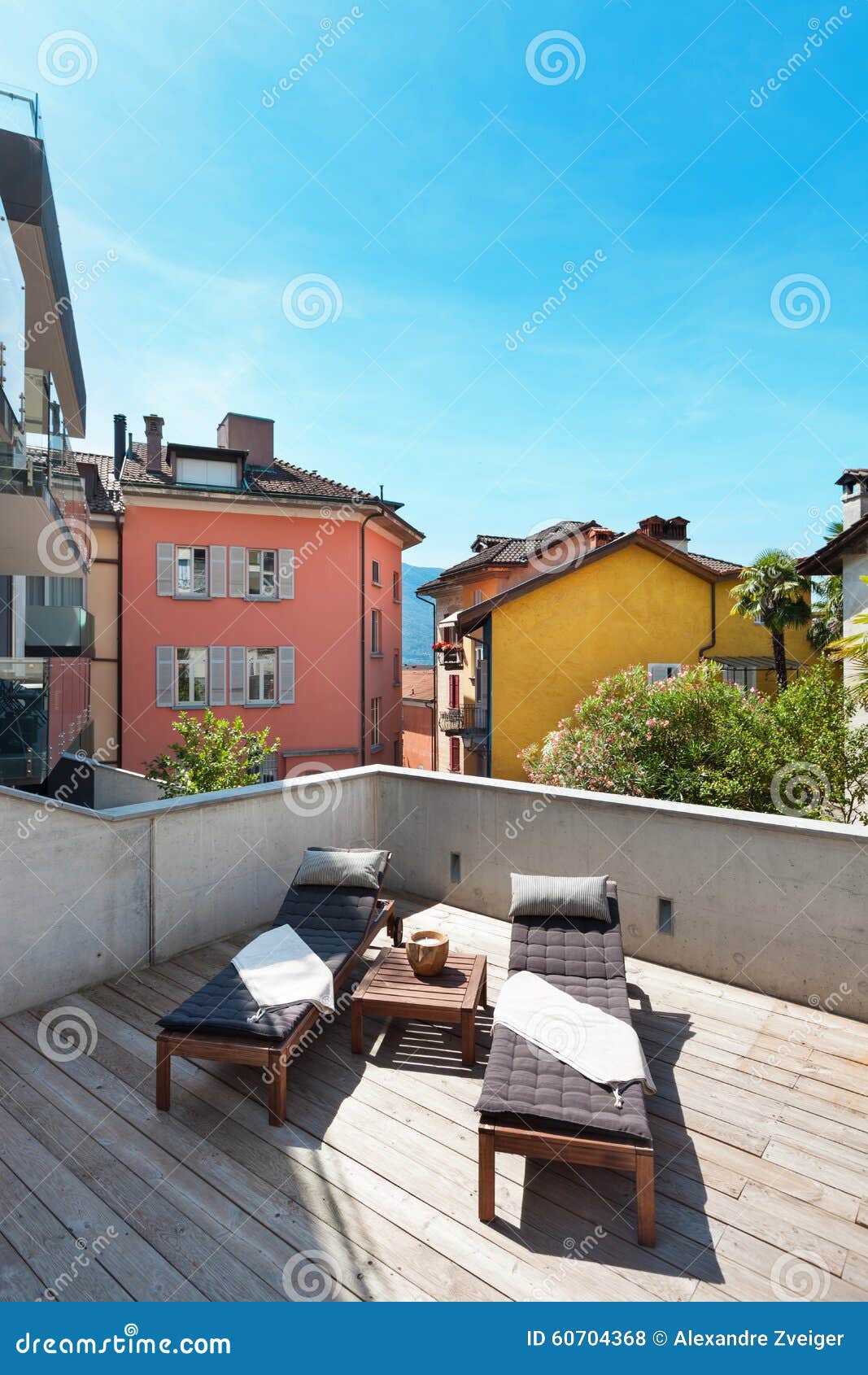 House, nice terrace stock photo. Image of facade, architecture - 60704368