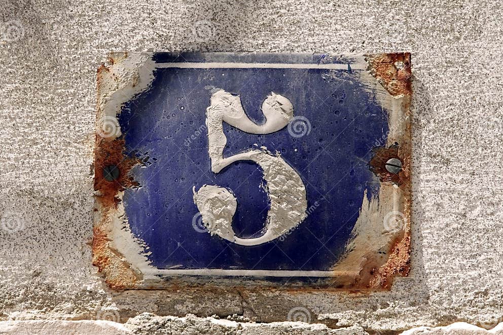 House number stock image. Image of white, number, urban - 1122463