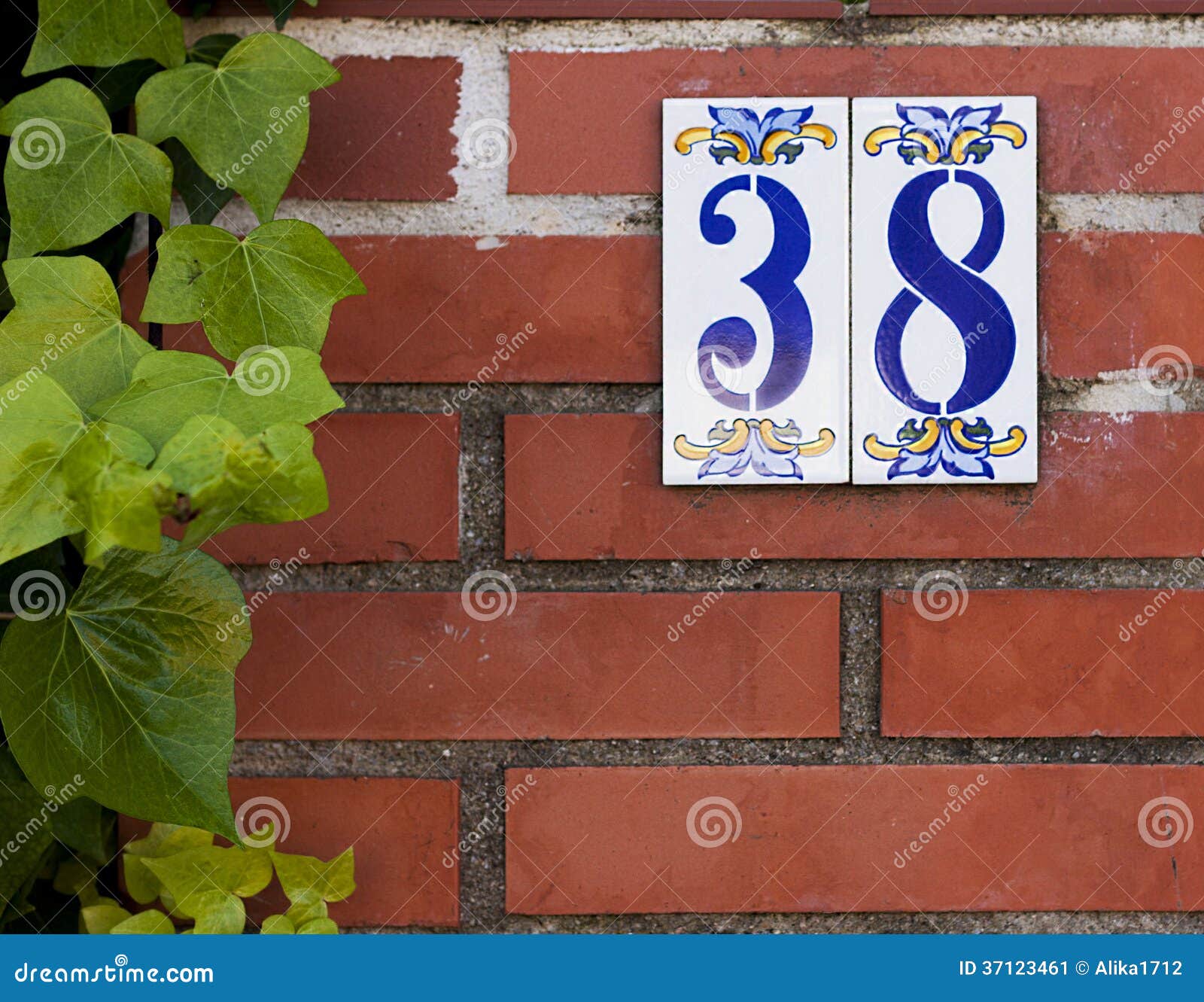 House number. stock image. Image of square, font, digit - 37123461