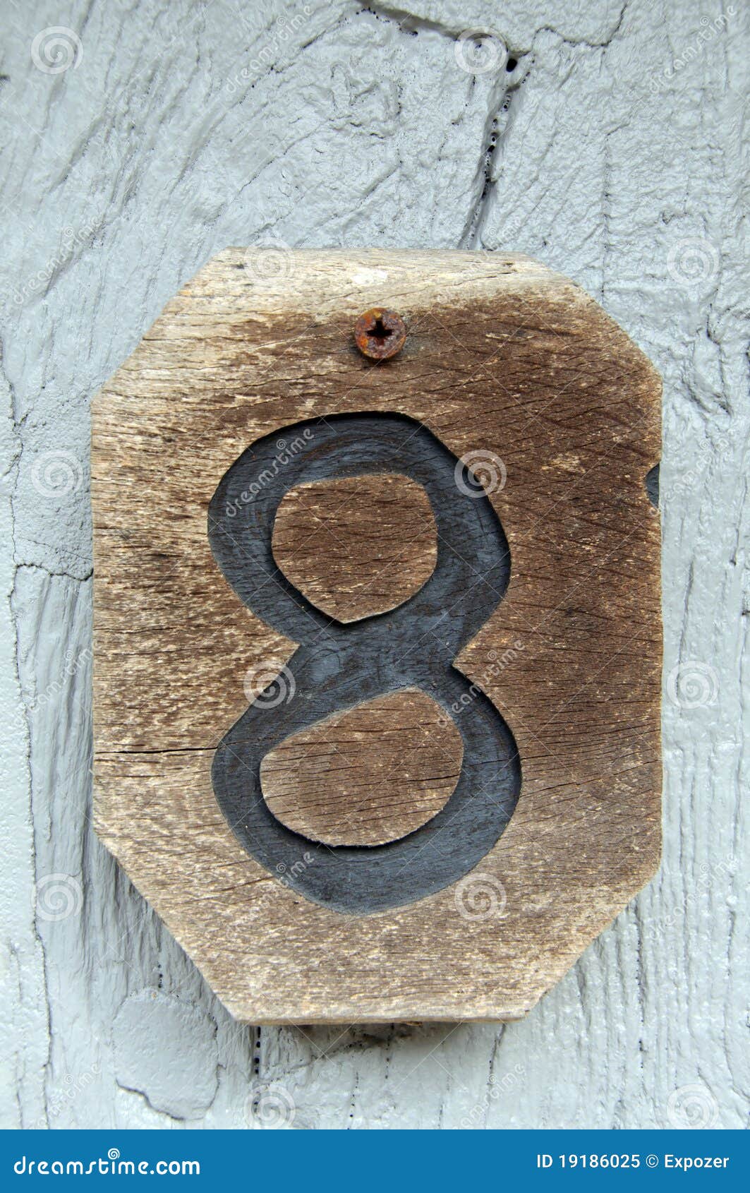 House number eight stock image. Image of city, address - 19186025