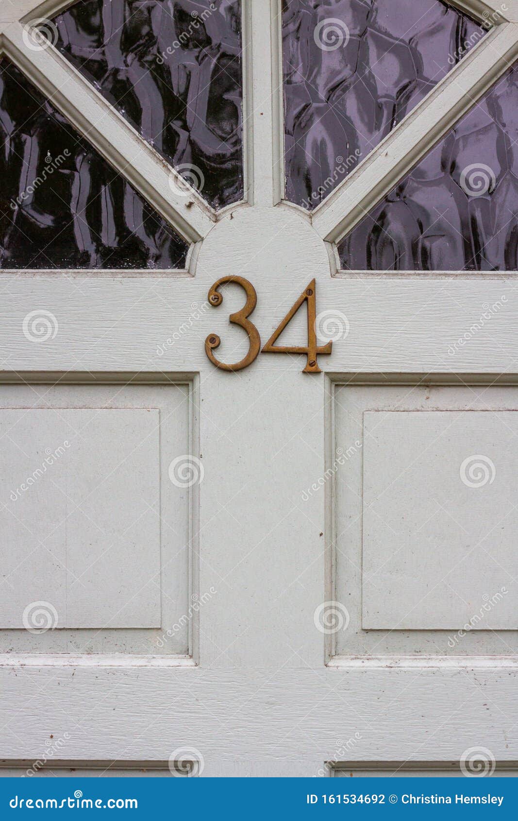 House number 34 stock photo. Image of britain, digits - 161534692